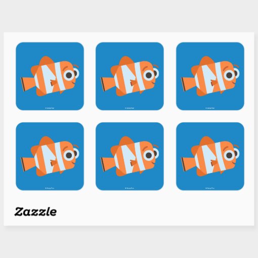 Nemo | Chart Your Own Adventure Square Sticker | Zazzle