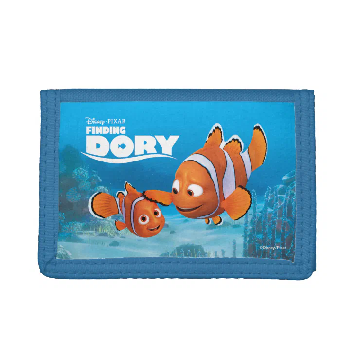 Nemo & Marlin Tri-fold Wallet | Zazzle