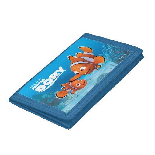 Nemo & Marlin Tri-fold Wallet | Zazzle