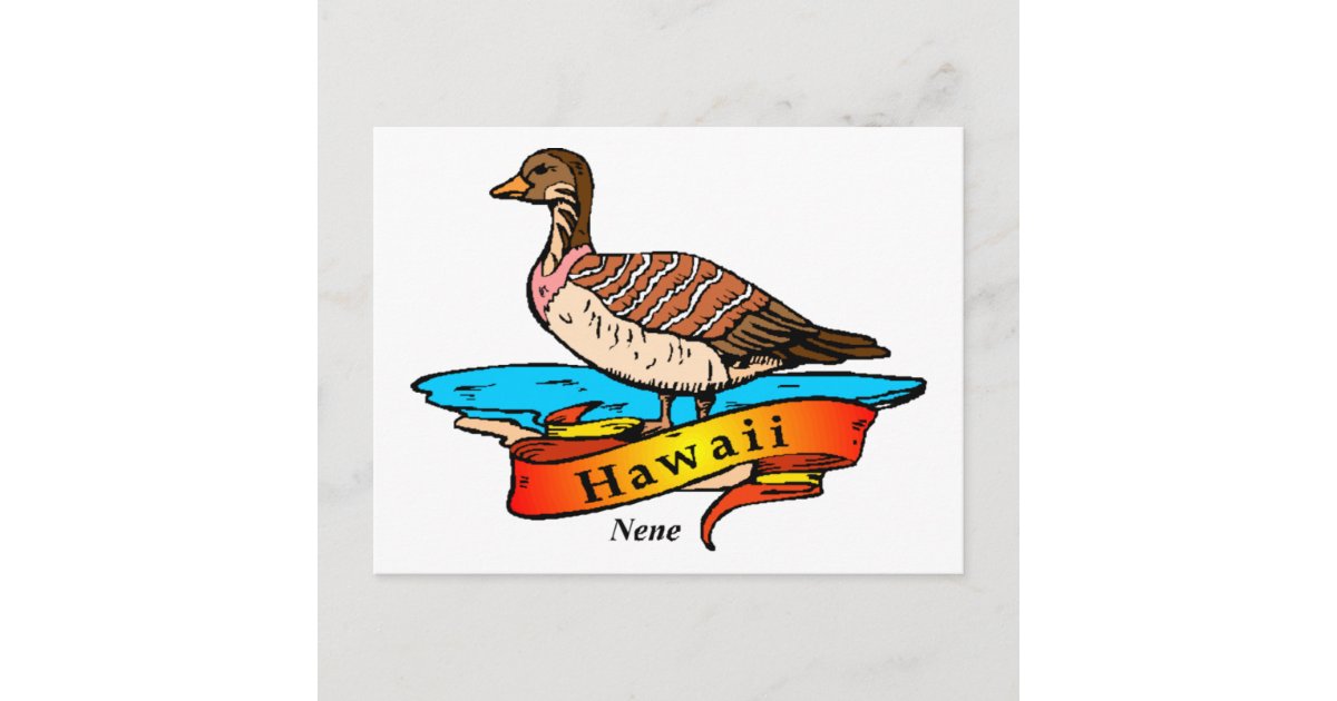 NeNe Bird Postcard | Zazzle