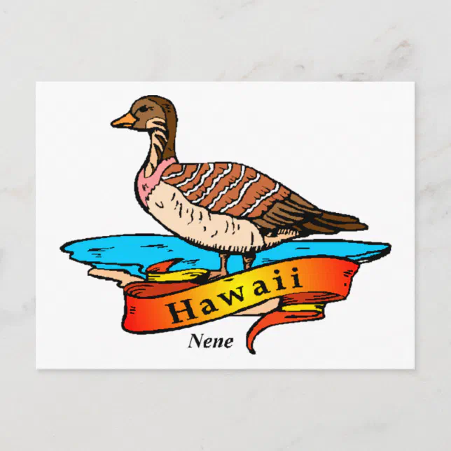NeNe Bird Postcard | Zazzle