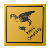 Nene Crossing, Traffic Warning Sign, Hawaii, USA Tile | Zazzle
