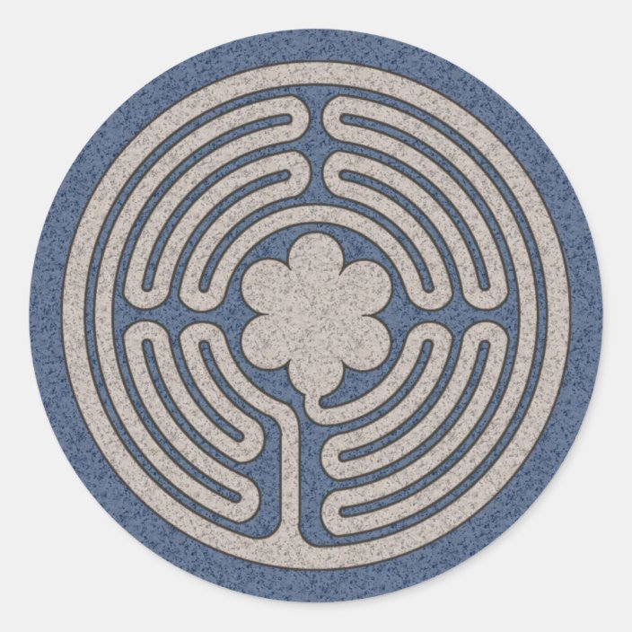 Neo Medieval Labyrinth Stickers | Zazzle.com