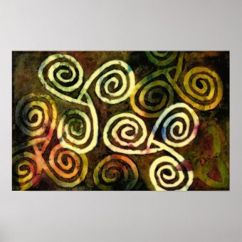 NeoLithic Cave Art Poster | Zazzle