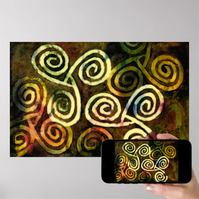 NeoLithic Cave Art Poster | Zazzle