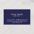 Neon Black Punch Card Vape Head Shops Smoke Lounge | Zazzle