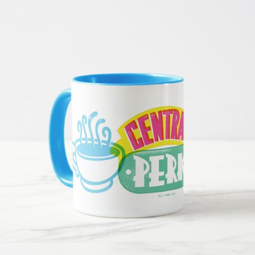Neon Central Perk Logo Mug | Zazzle