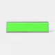 Neon Green Desk Name Plate | Zazzle
