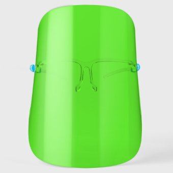 Neon Green Face Shield | Zazzle