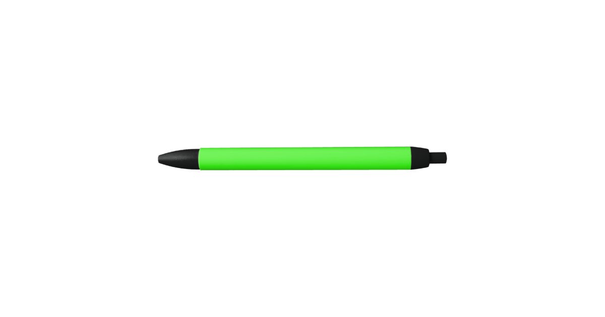 Neon Green Pen | Zazzle
