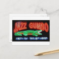 Neon Gumbo Postcard | Zazzle