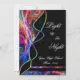 Neon Lights High School Prom Party Invitations | Zazzle