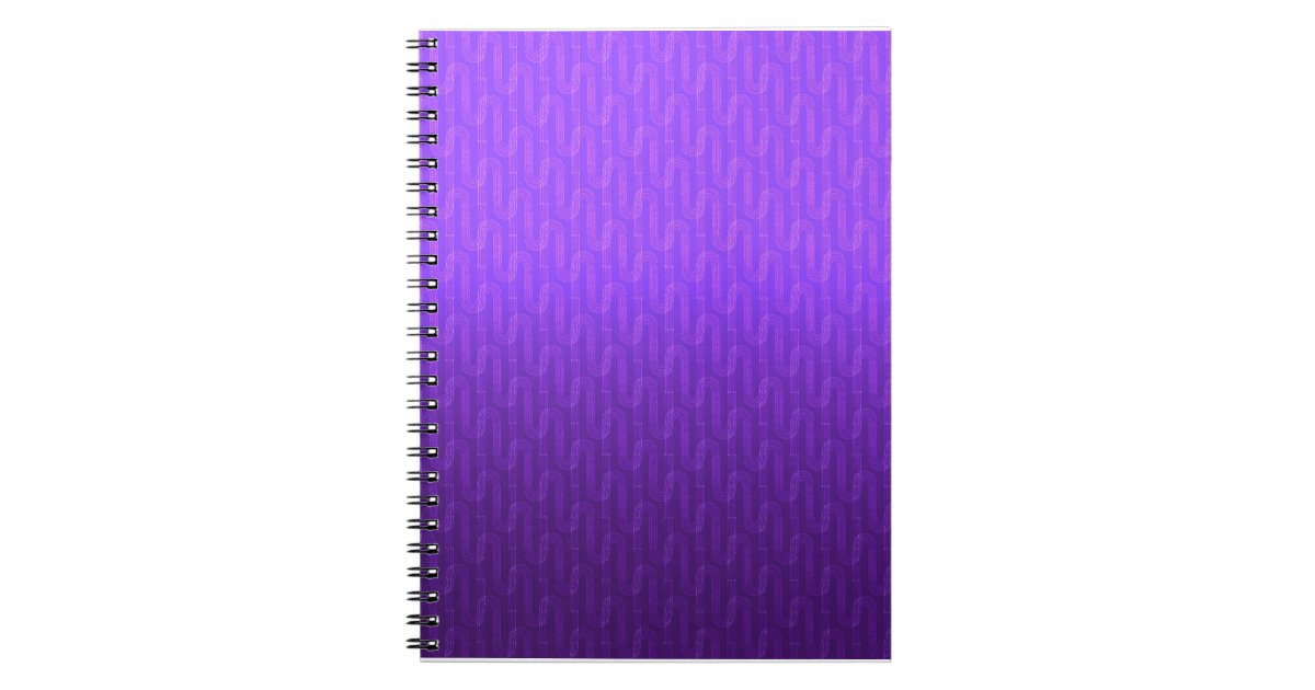 Neon lilac gradient. notebook | Zazzle