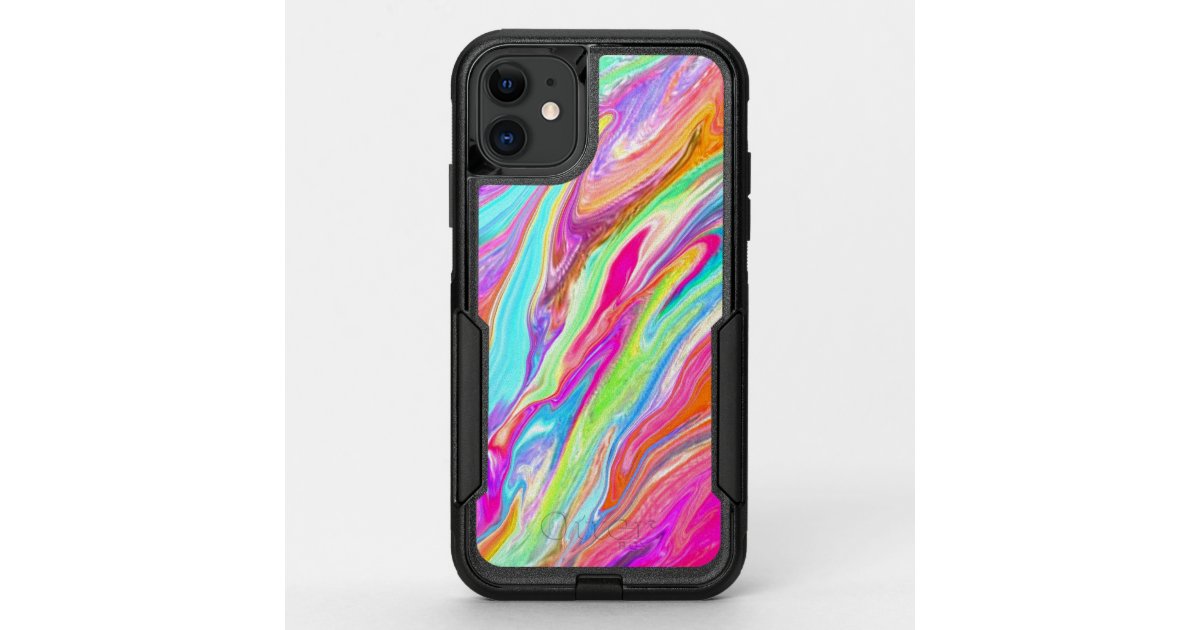 Neon Liquid Color OtterBox iPhone Case | Zazzle.com