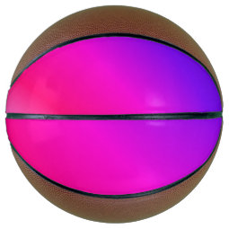 Neon Pink and Purple Basketball | Zazzle