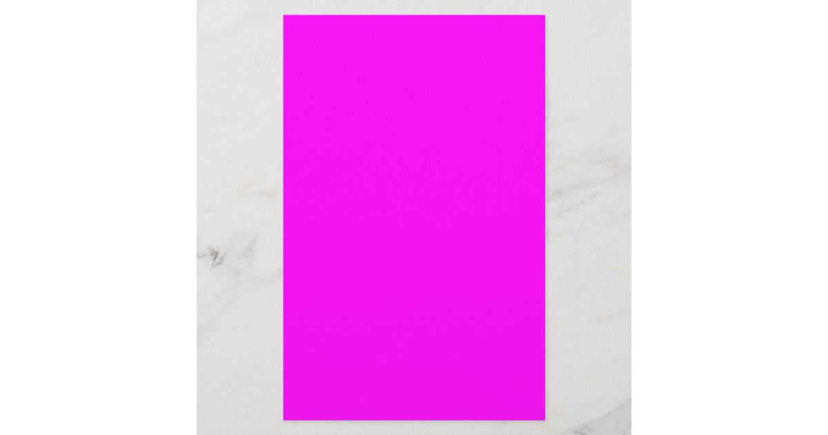 Neon pink hex code FF00FF | Zazzle.com