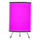Neon pink hex code FF00FF Tripod Lamp | Zazzle