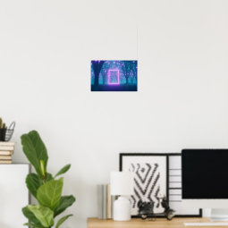 Neon Poster | Zazzle