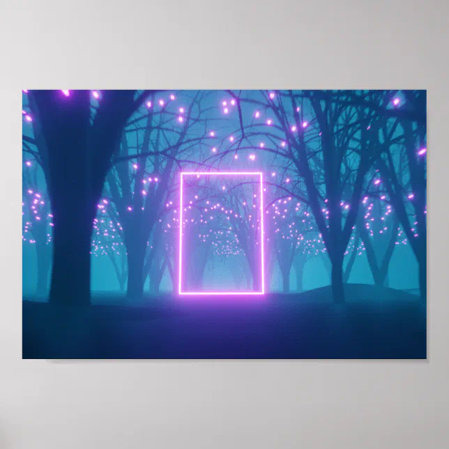Neon Poster | Zazzle