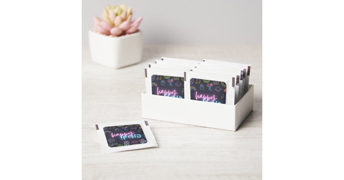 Neon Purim Hand Sanitizer Packet | Zazzle