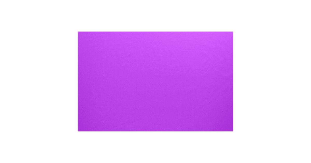 Neon Purple Solid Color Fabric | Zazzle
