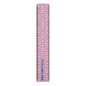 NEON Rainbow Squares Pattern CUSTOMIZED Ruler | Zazzle