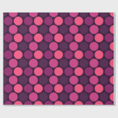 Neon Sunset Dotted Pattern Wrapping Paper | Zazzle