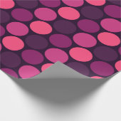 Neon Sunset Dotted Pattern Wrapping Paper | Zazzle