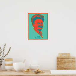 Neon Trotsky Poster | Zazzle