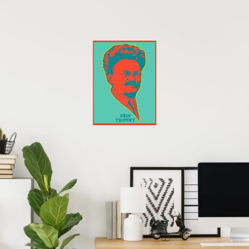 Neon Trotsky Poster | Zazzle
