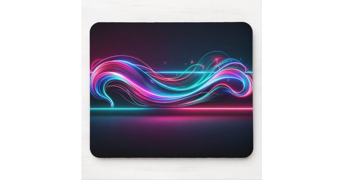 Neon Vibrant Mouse Pad | Zazzle