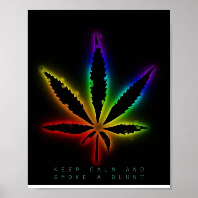 NEON WEED POSTER | Zazzle