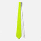 Neon Yellow, High Visibility Chartreuse Tie | Zazzle