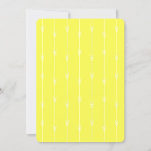 Neon Yellow Polka Dots Baby Shower Invitation Card | Zazzle