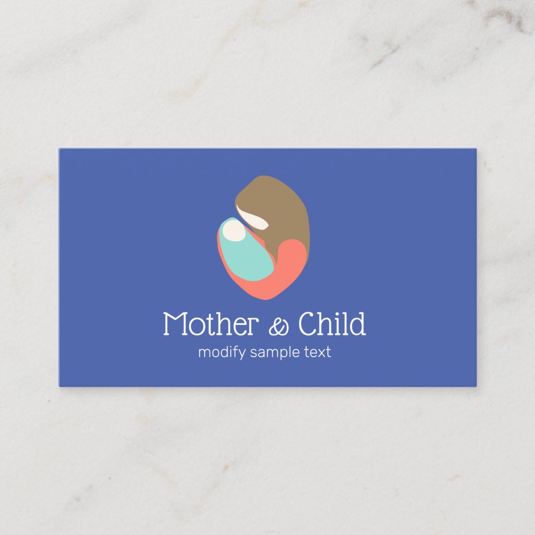 Neonatal Nurse Logo Business Card | Zazzle