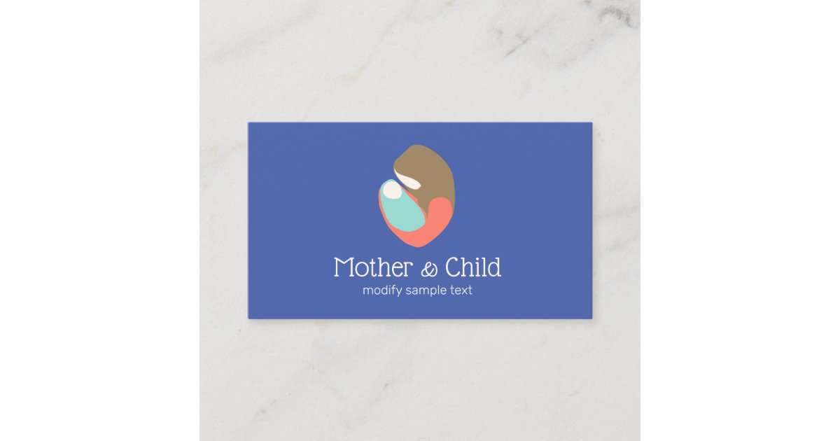 Neonatal Nurse Logo Business Card | Zazzle