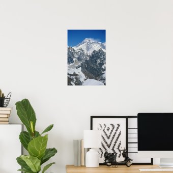 Nepal, Himalayas, view of Mt Everest from Gokyo Poster | Zazzle