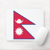 Nepal (Nepalese) Flag Mouse Pad | Zazzle