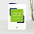 Nephew name photo blue green birthday card | Zazzle