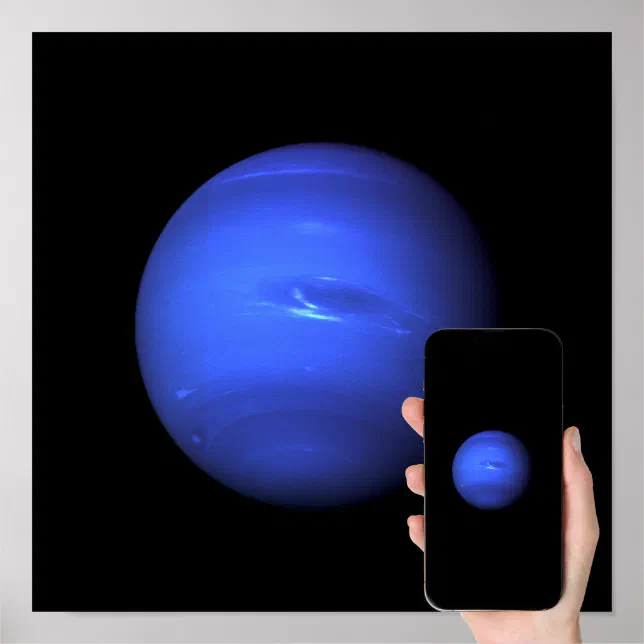 Neptune NASA Planet Poster | Zazzle