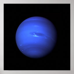 Neptune NASA Planet Poster | Zazzle