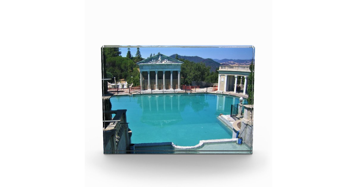 Neptune Pool at Hearst Castle, San Simeon, CA Photo Block | Zazzle