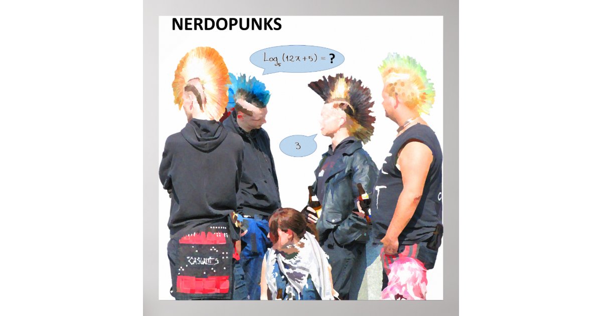Nerdopunks Poster | Zazzle