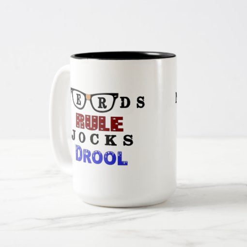 Nerds Rule Humor Coffee Mug | Zazzle