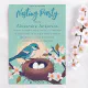Nesting Party Blue Bird Nest Eggs Floral Blossom Invitation | Zazzle