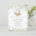 Nesting Party Prep the Nest Baby shower Invitation | Zazzle