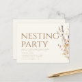 Nesting Party Sip and See Baby Shower Invite | Zazzle