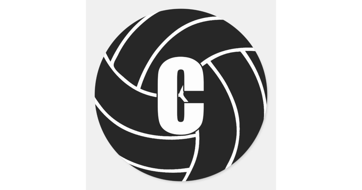 Netball Center, C, Netball Team Stickers | Zazzle