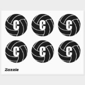 Netball Center, C, Netball Team Stickers | Zazzle