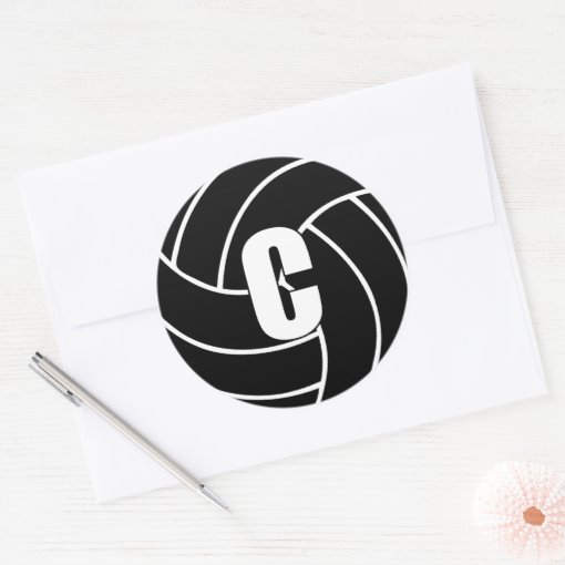 Netball Center, C, Netball Team Stickers | Zazzle